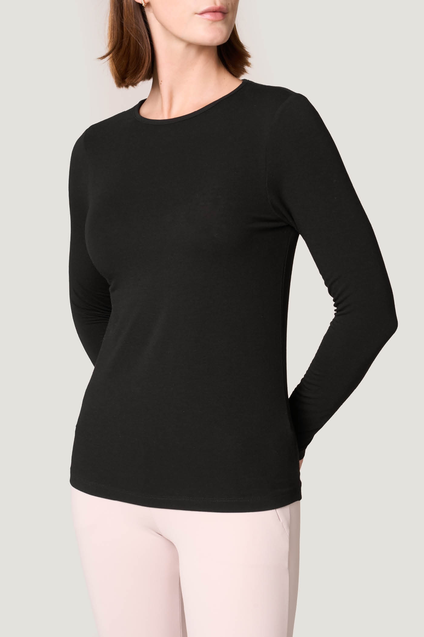 Maglia Girocollo con Lana e Seta - goldenpoint